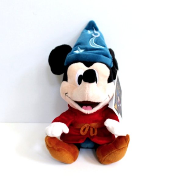 Disney | Toys | Disney Fantasia Sorcerer Mickey Mouse Plush 8 Kidrobot ...
